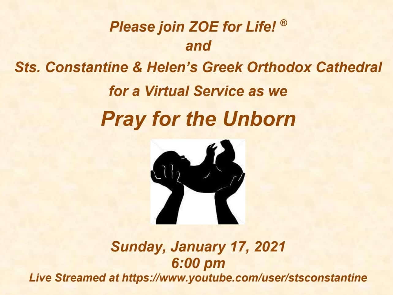 PAN Orthodox Prayer Service for the Unborn to take place January 17 ...