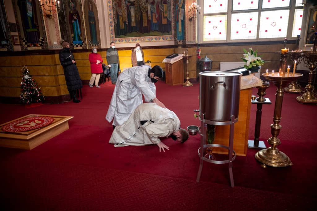 Theophany Celebrated with Blessing of Water and Ordination - Diocese of ...
