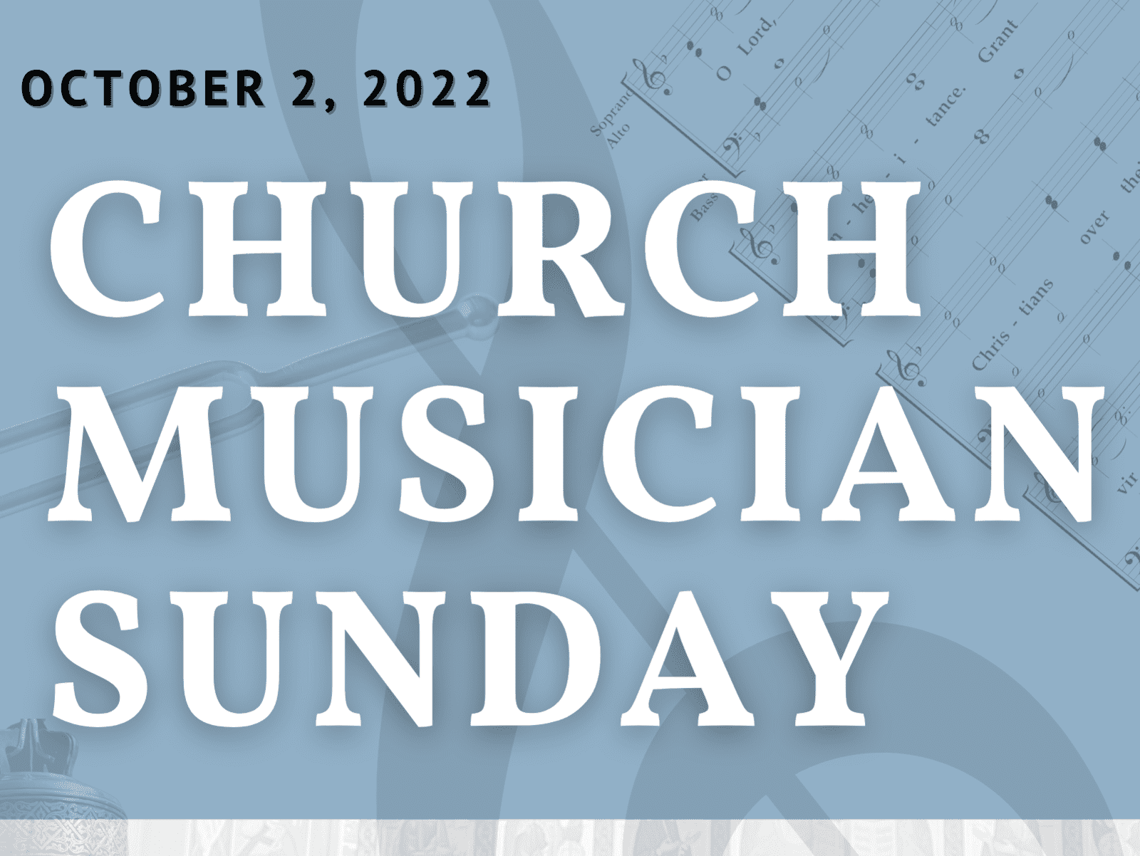 “Church Musician Sunday” to be held Sunday, October 2 - Diocese of the ...