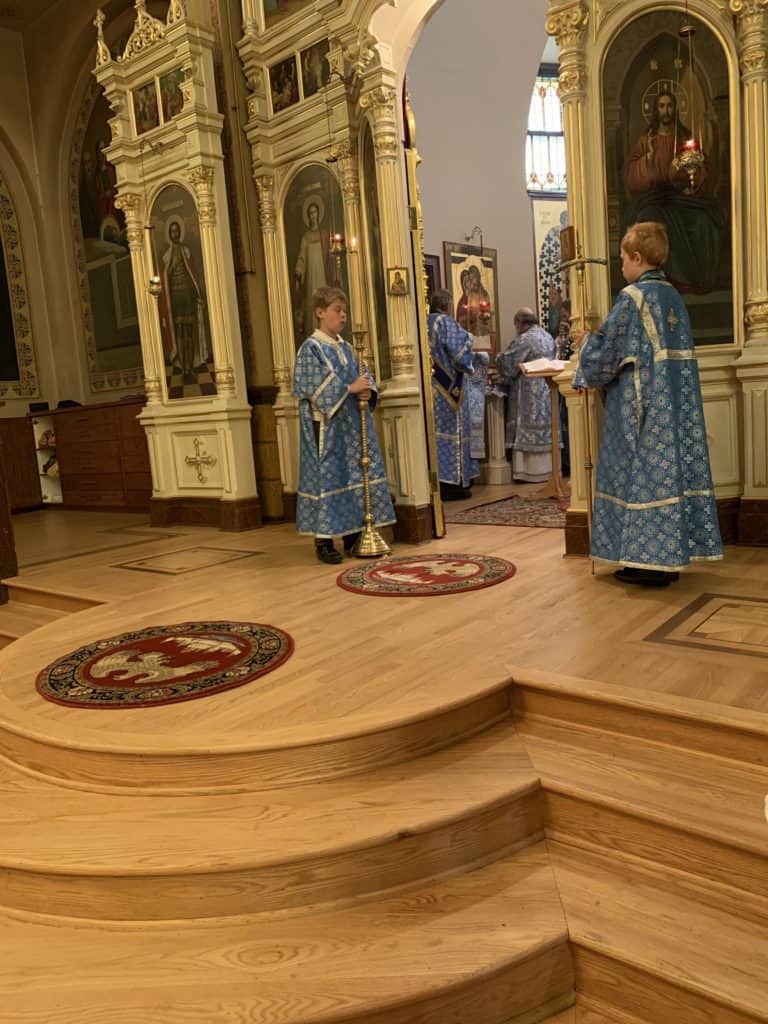 Wonderwoking Tikhvin Icon Celebrated in Chicago - Diocese of the Midwest