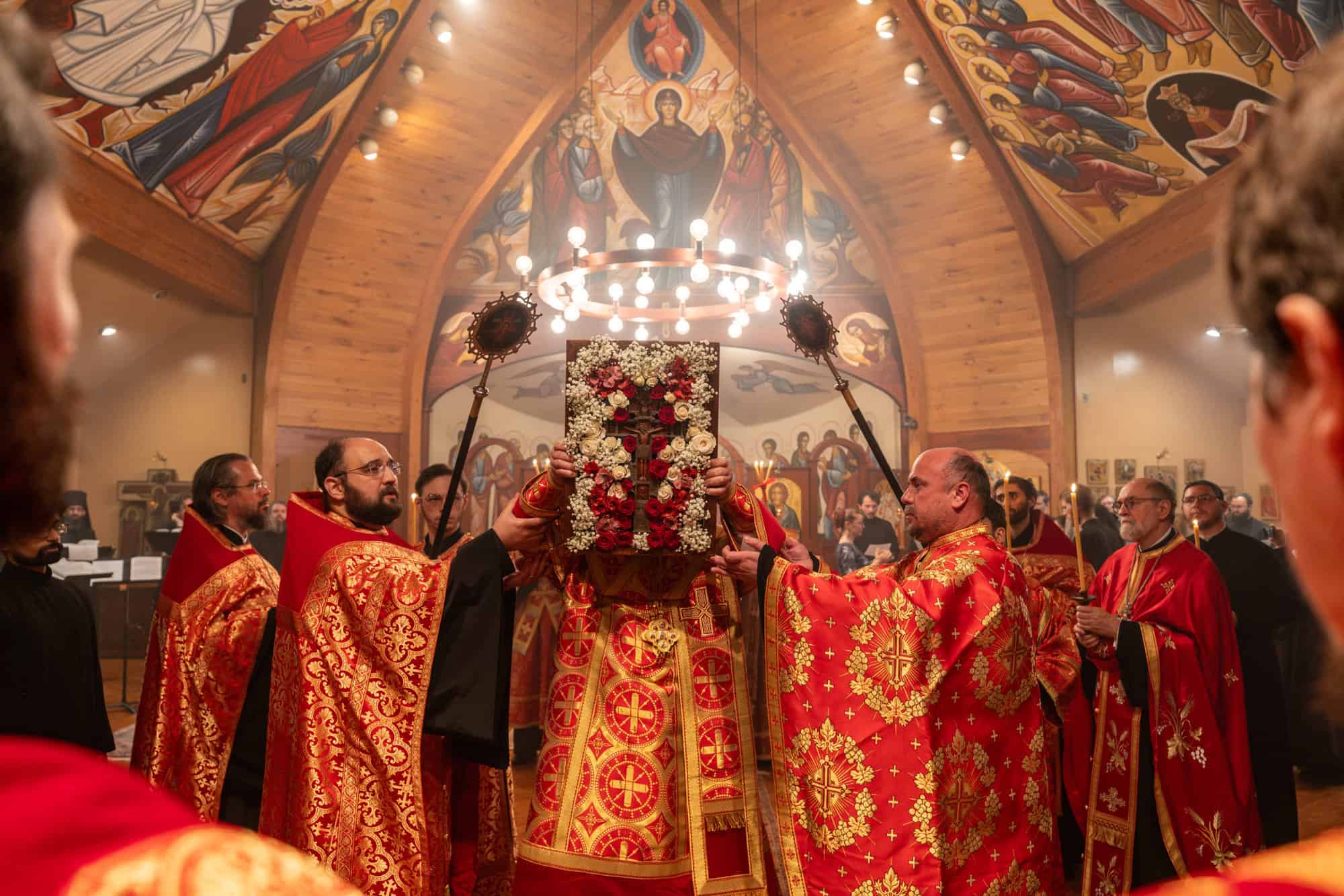 Archbishop of Chicago Celebrates the Cross at St. Vladimir's Seminary ...