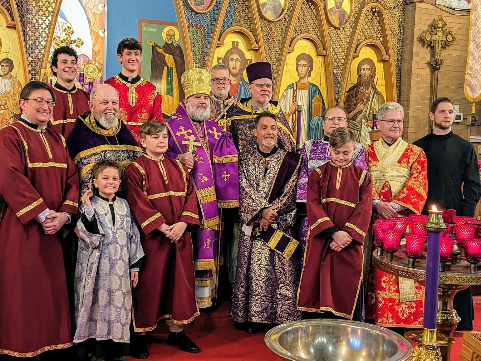 Archbishop Honors Archpriest for 55 Years of Service in Campbell, OH ...